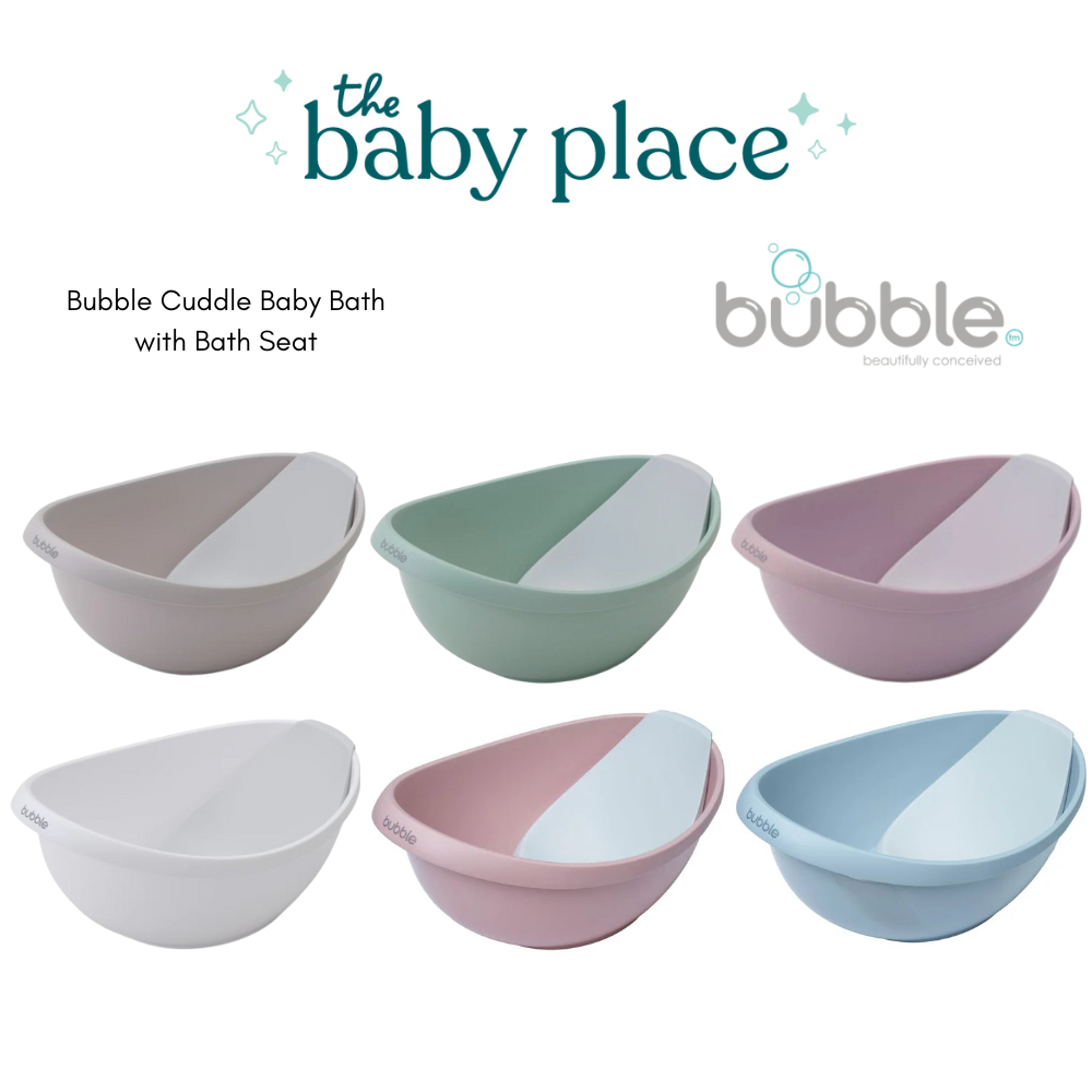 Bubble Cuddle Baby Bath with Bath Seat | Shopee Malaysia