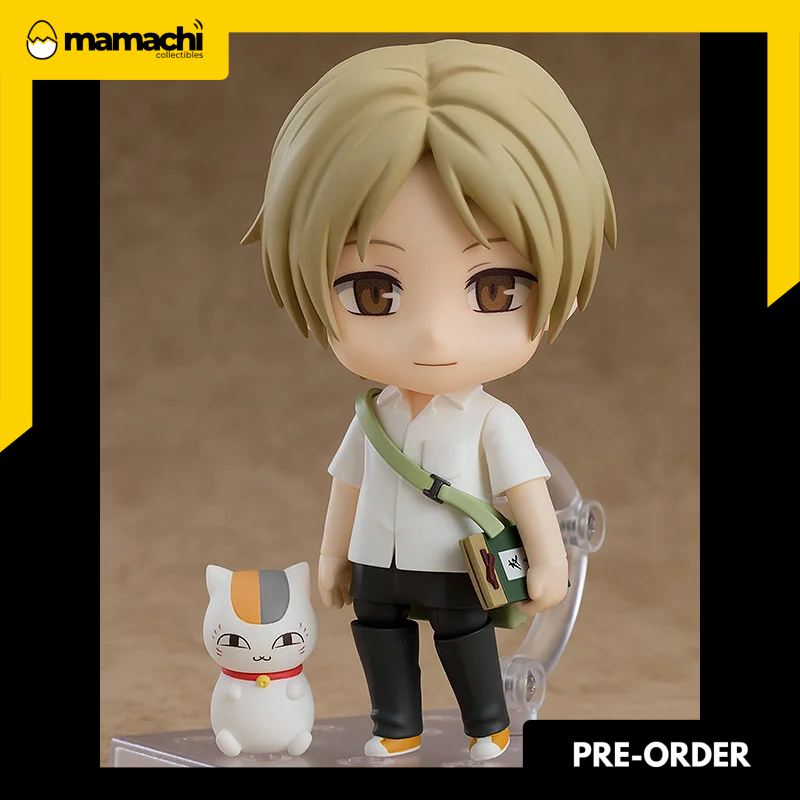 【PRE-O RM205】GOOD SMILE COMPANY 1245 Nendoroid Takashi Natsume & Nyanko ...
