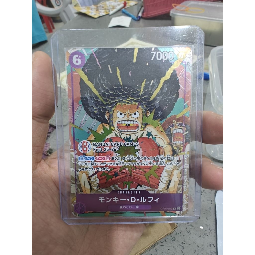 Bandai One Piece OPTCG Parallel AA R BCF Bandai Card Games Fest 25-26 ...