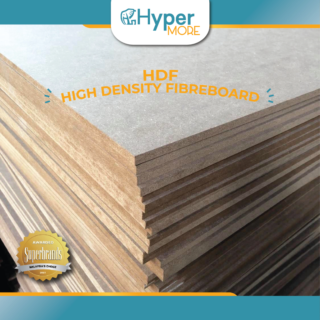 HYPERMORE HDF High Density Fibreboard Thickness 8mm | Shopee Malaysia