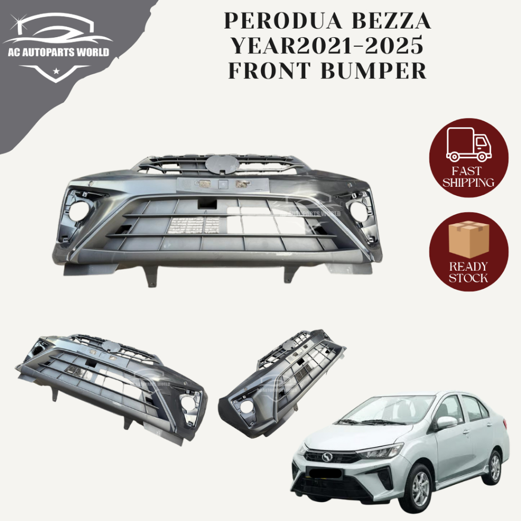 PERODUA BEZZA YEAR2021-2025 2ND MODEL FRONT BUMPER BUMPER DEPAN ...