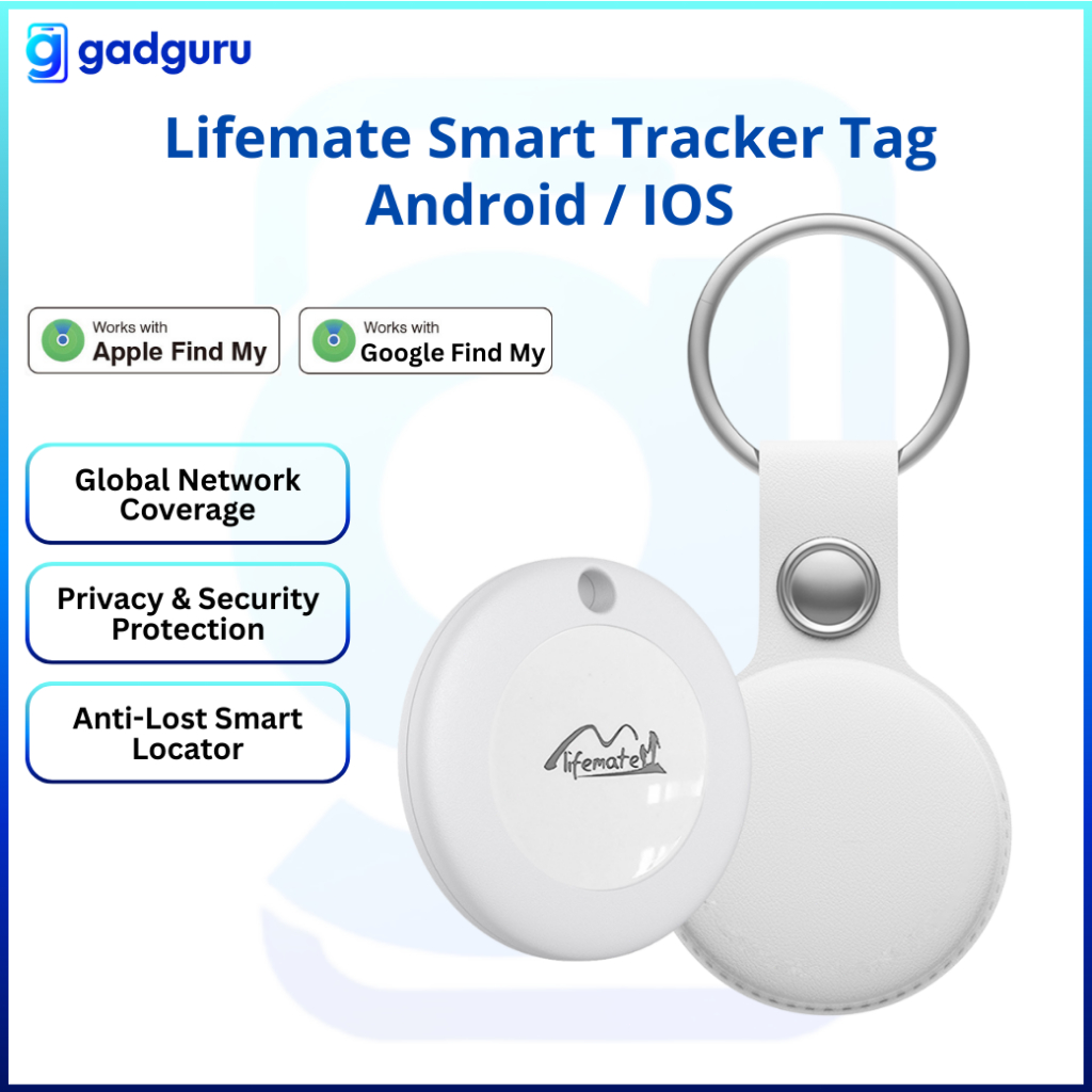 Gadguru Smart Tracker GPS Tag For IOS Android Anti Lost Tracker Pet ...