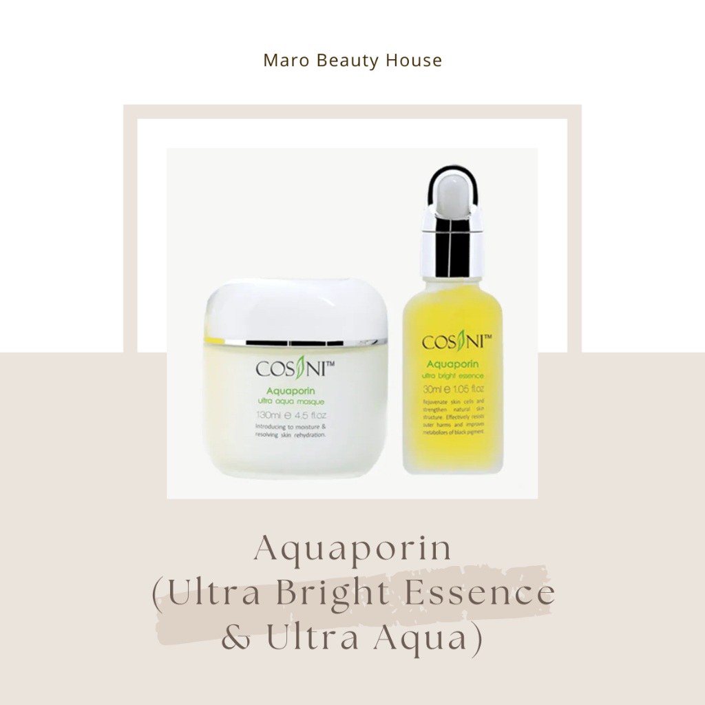 Cosini - Aquaporin Set Ultra Bright Essence 30ml and Ultra Aqua Masque ...