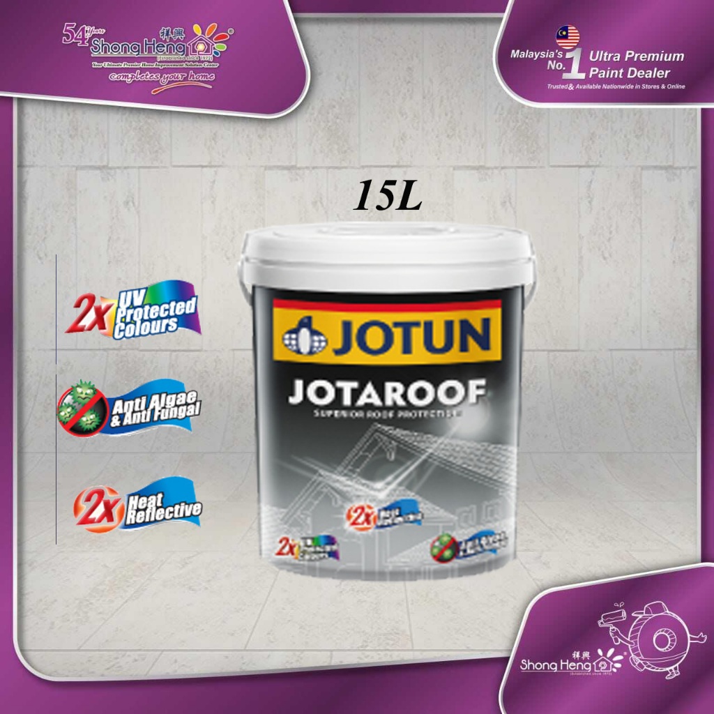 15L JOTUN Jotaroof Superior Roof Protection [CAT BUMBUNG / ROOF / 屋顶涂料 ...