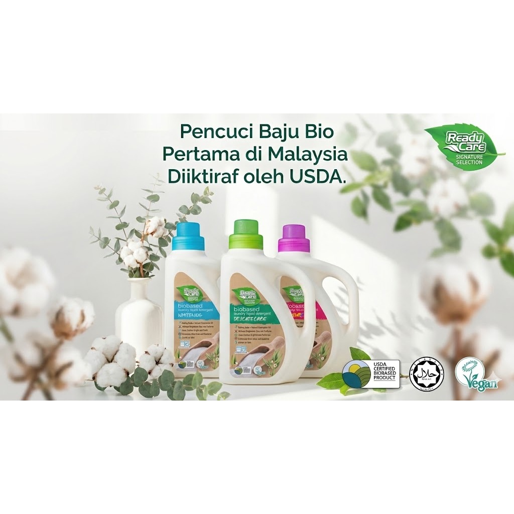 Bio-based Readycare Signature Selection Baking Soda Laundry Liquid ...