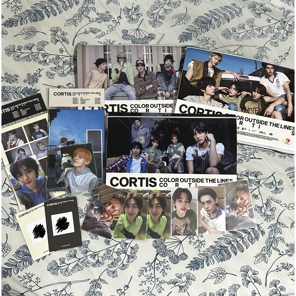 CORTIS COLOR OUTSIDE THE LINES PHOTOCARD, POB & ALBUM OFFICIAL | Shopee ...