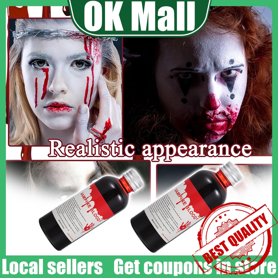 120ml Vampire Blood Cosplay/Fake Blood Liquid Body Paint/Halloween ...