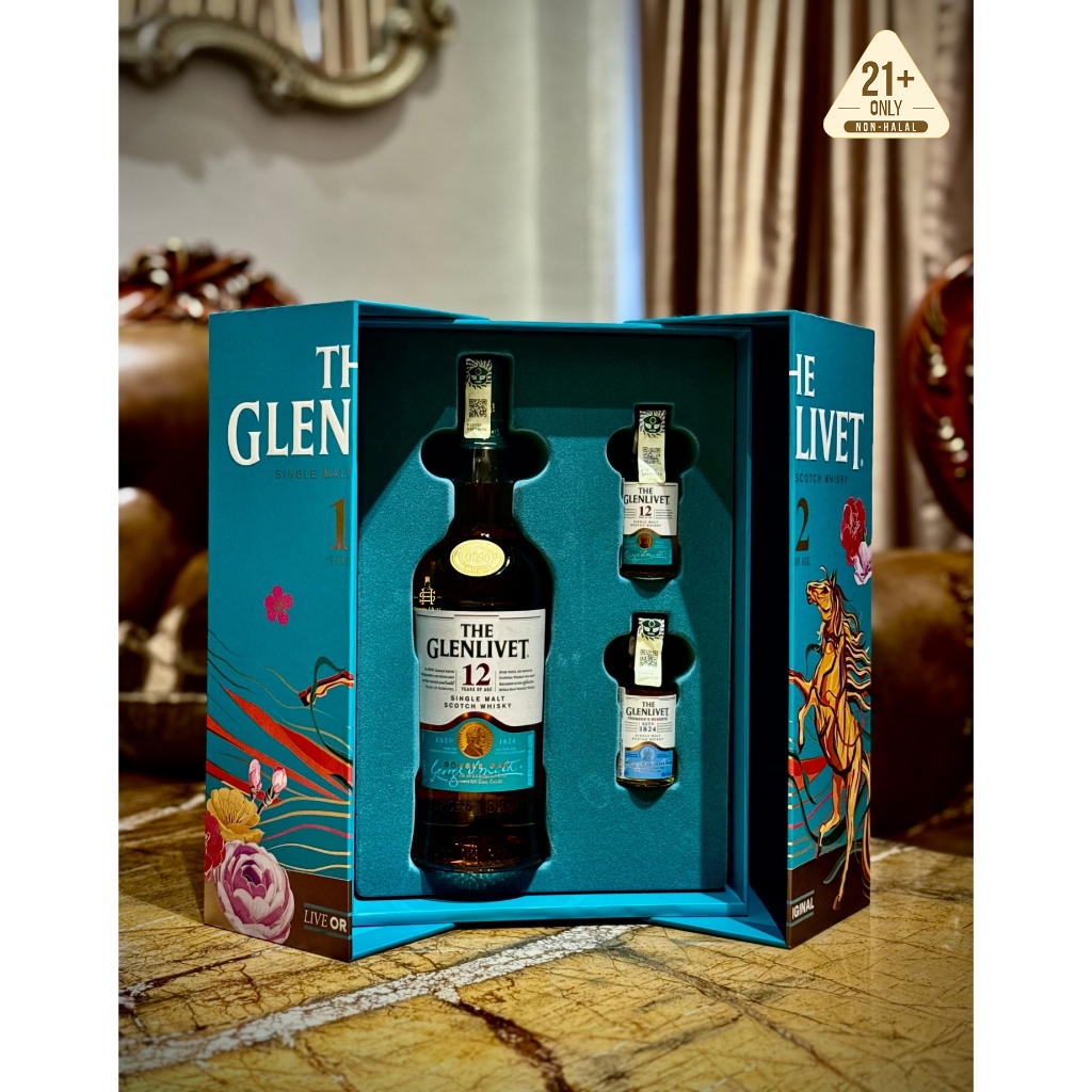 Glenlivet 12 years Gift Pack 2026 | Shopee Malaysia