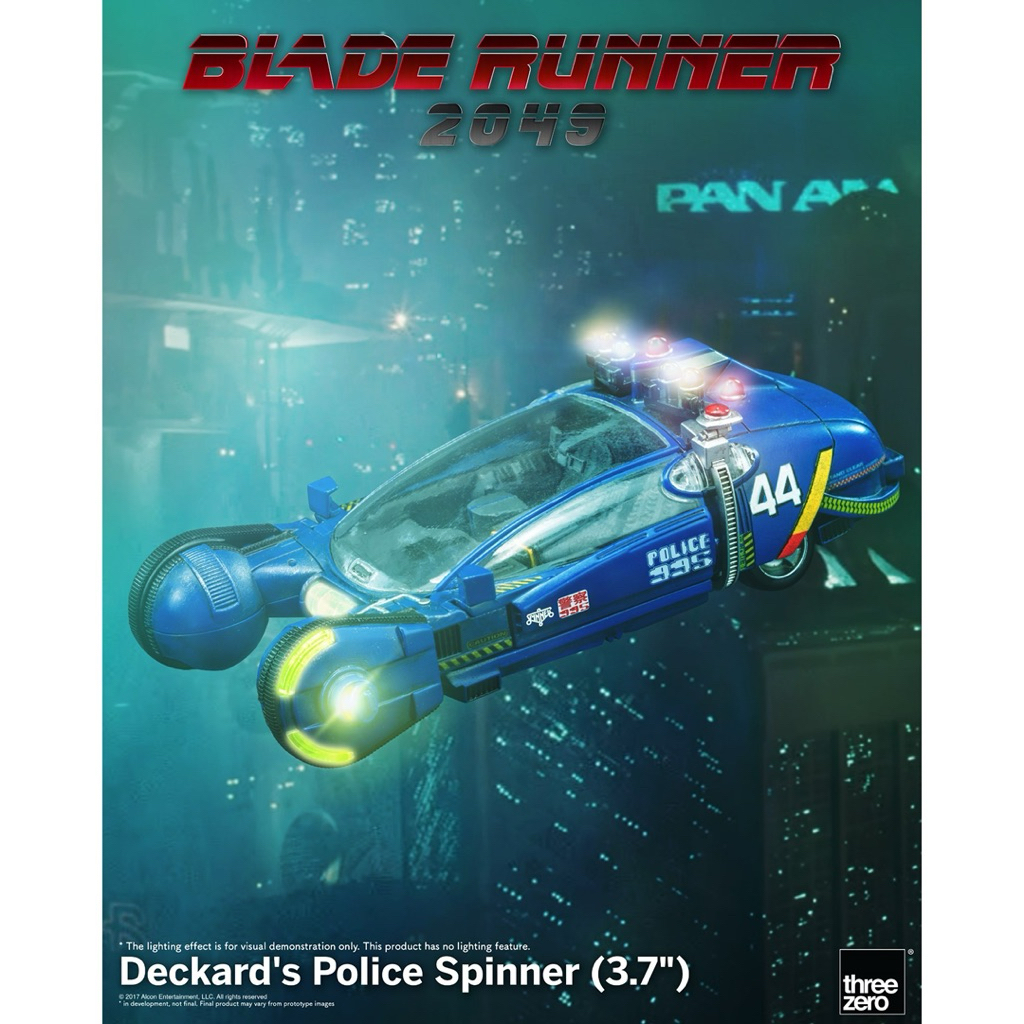 Threezero - 3Z0689 - Blade Runner 2049 - Deckard's Police Spinner (3.7 ...