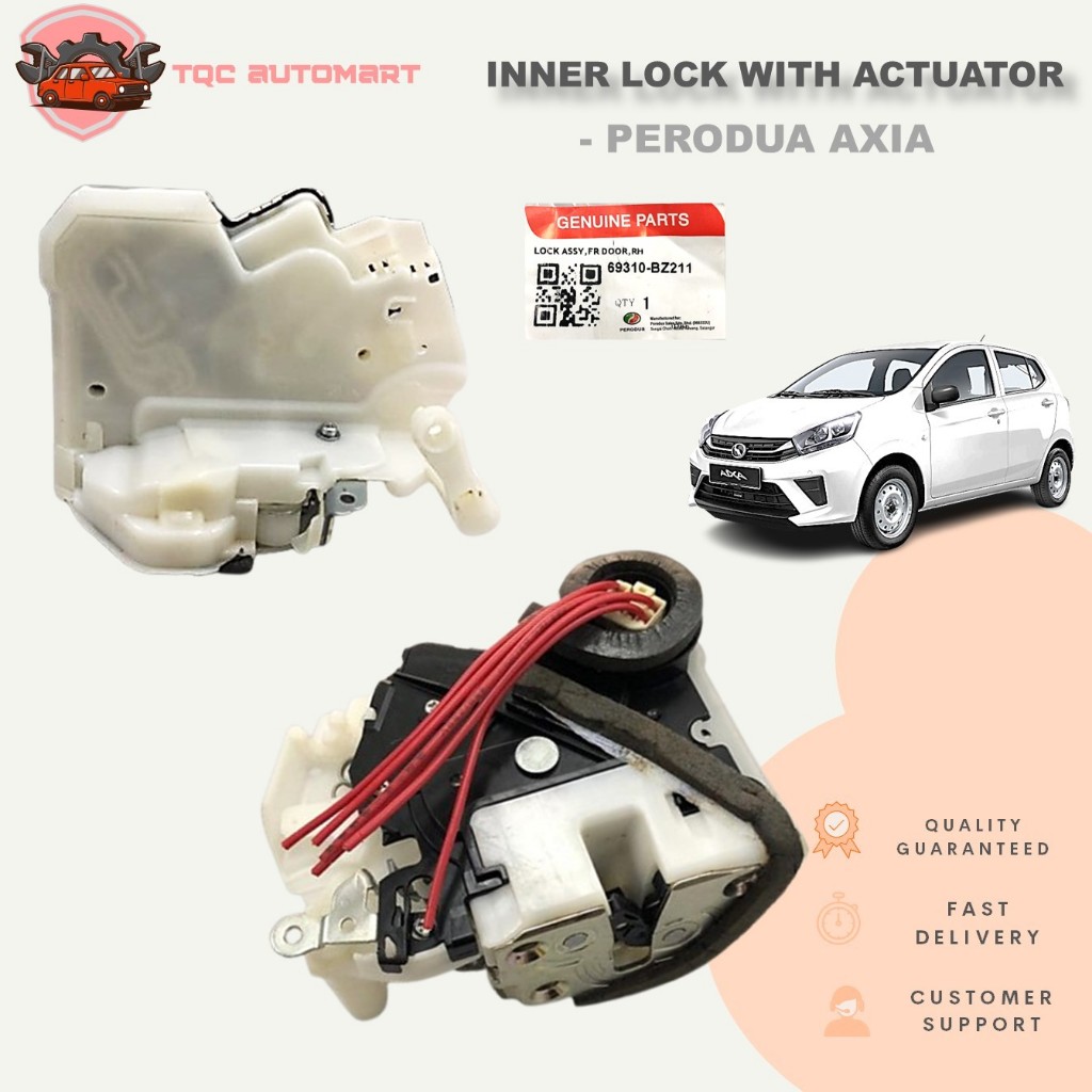 ORIGINAL PERODUA AXIA/ BEZZA INNER DOOR LOCK DOOR INNER LOCK WITH ...