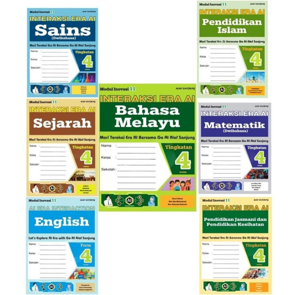 MODUL INOVASI 11 INTERAKSI ERA AI TINGKATAN 4 [ALAF SANJUNG] | Shopee ...