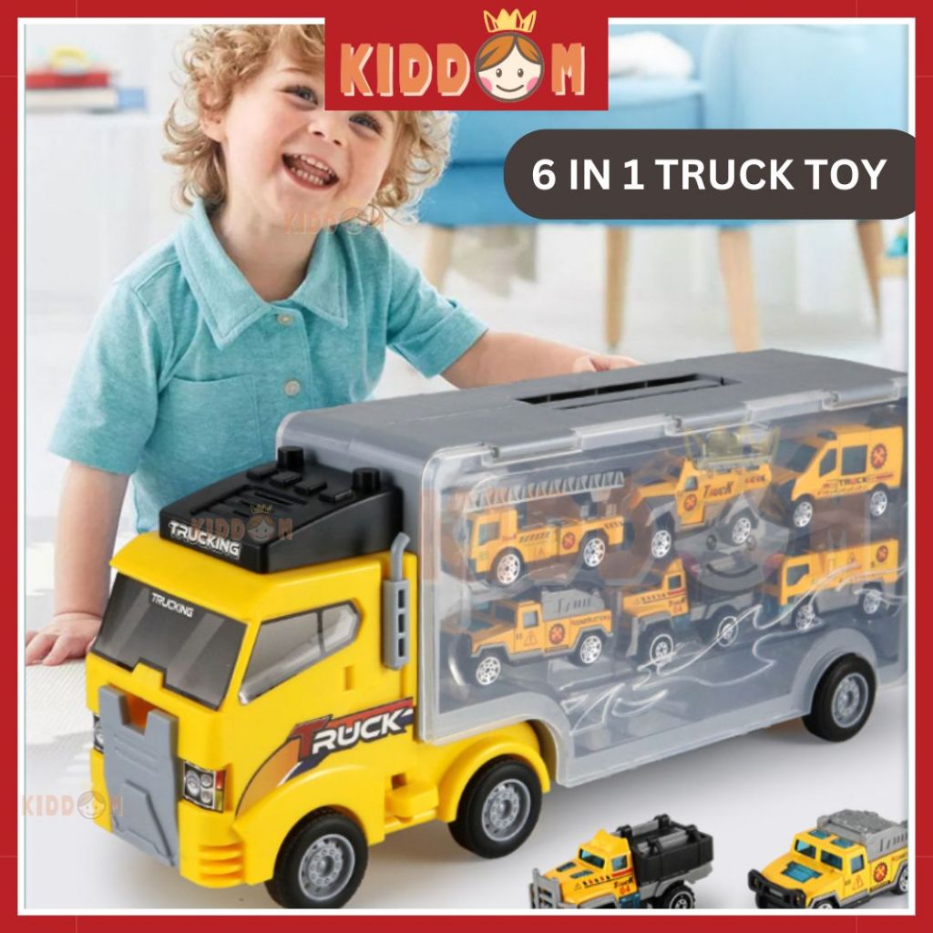 Truck Toys Big Size Lori Mainan Besar Lorry Toys Construction Excavator ...