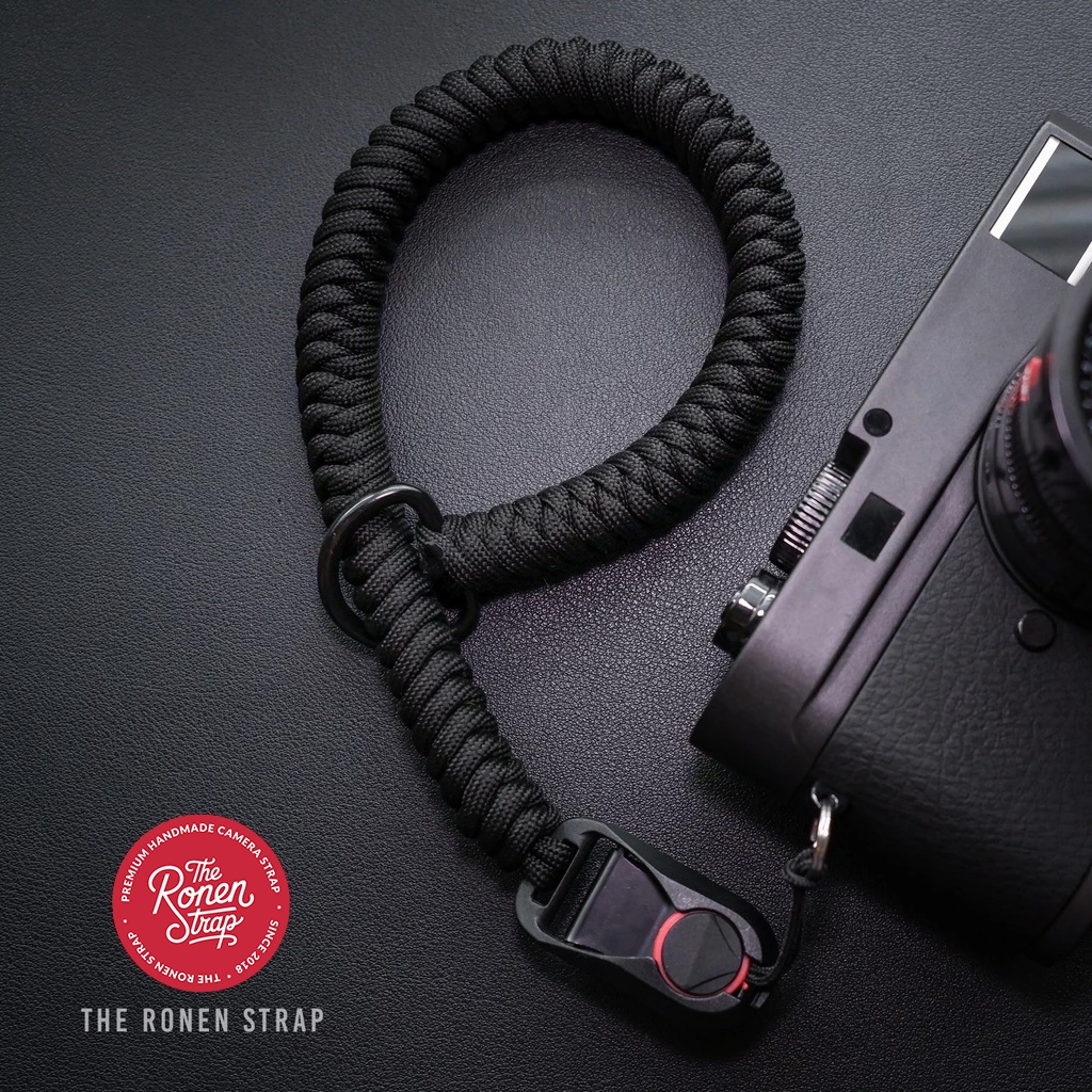 Adjustable Black Paracord Camera hand Strap with Quick Release for ...