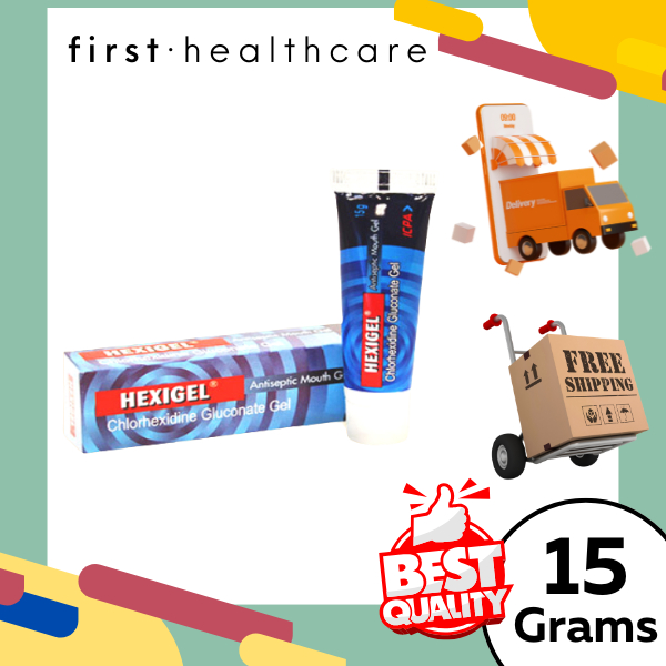 [READY STOCK!] Hexigel Antiseptic Mouth Gel Chlorohexidine Gluconate 1% ...