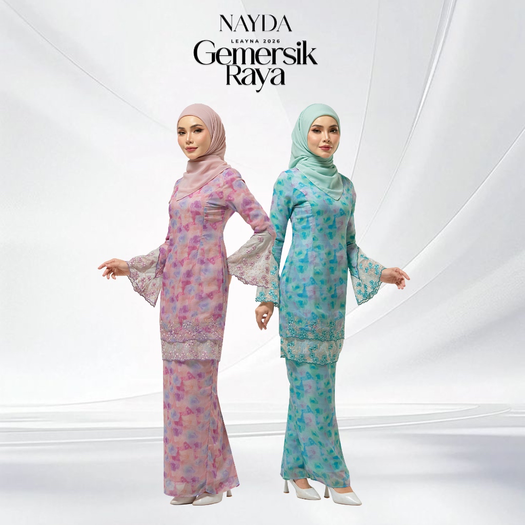 LEAYNA.CO NAYDA Kurung | Shopee Malaysia
