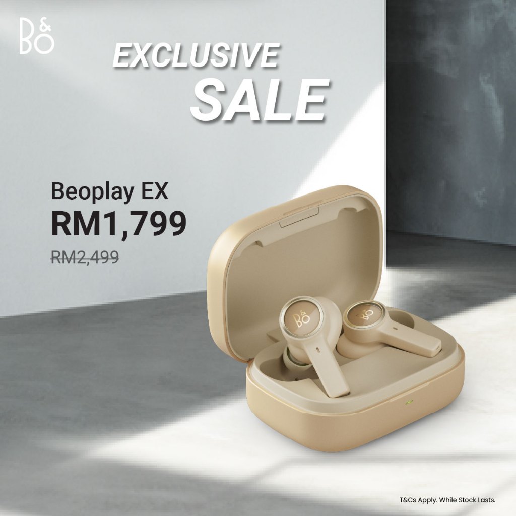 B&O - BEOPLAY EX Wireless Earbuds Work. Sports. Play Up to 20 Hrs ...