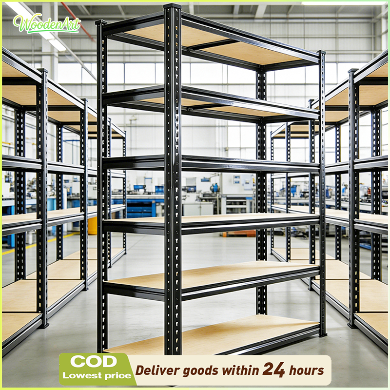 3-7 Tier boltless rack full metal shelf heavy duty rak dapur rak besi ...