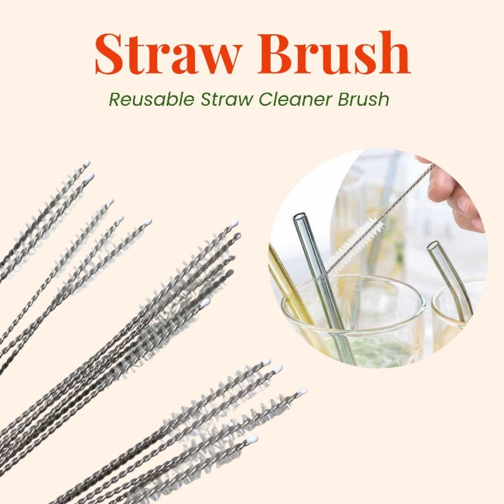 Straw Cleaner Brush | Berus Cuci Straw | Shopee Malaysia