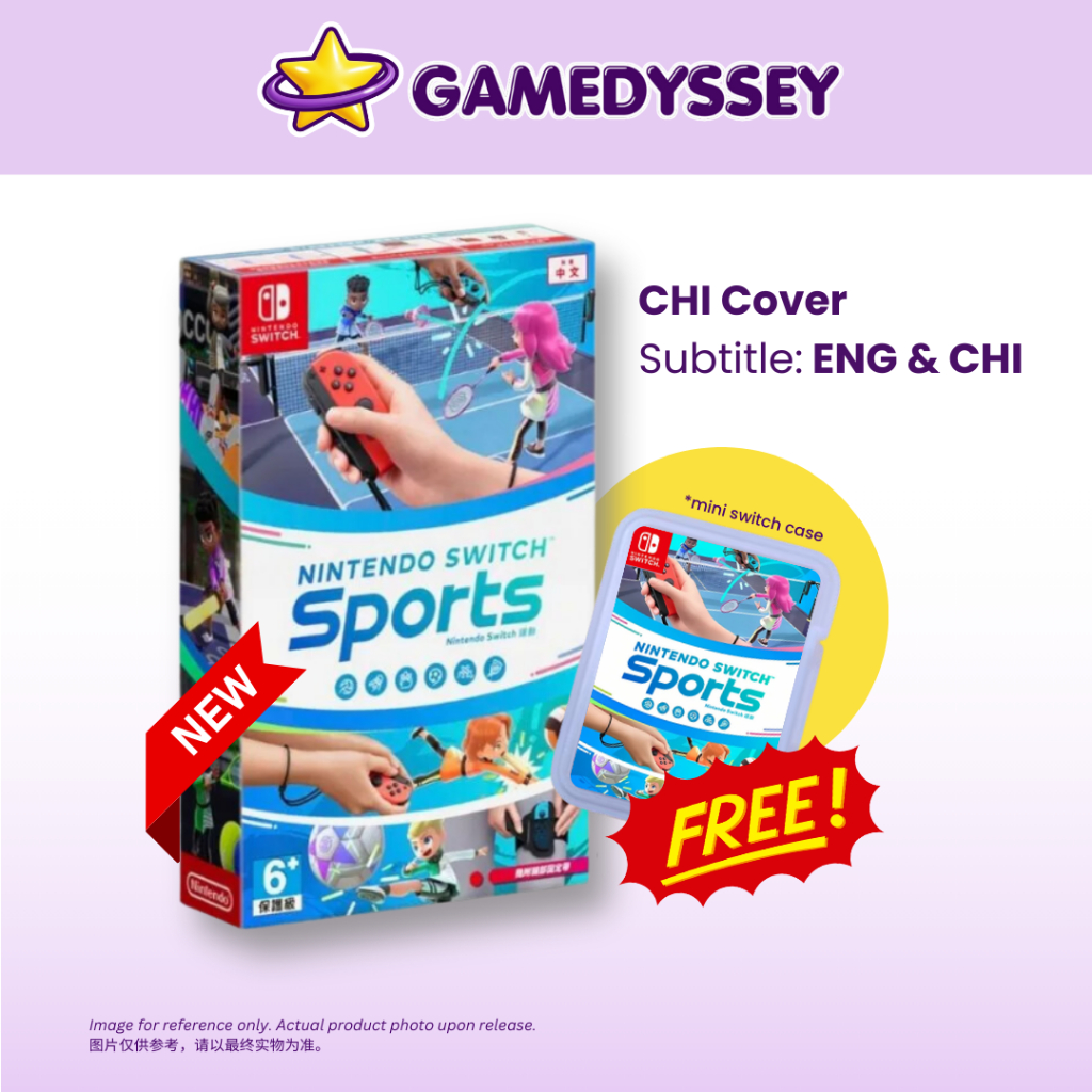 [NEW] Nintendo Switch Sports + Leg Strap Nintendo Switch 运动 + 腿部绑带配件 ...