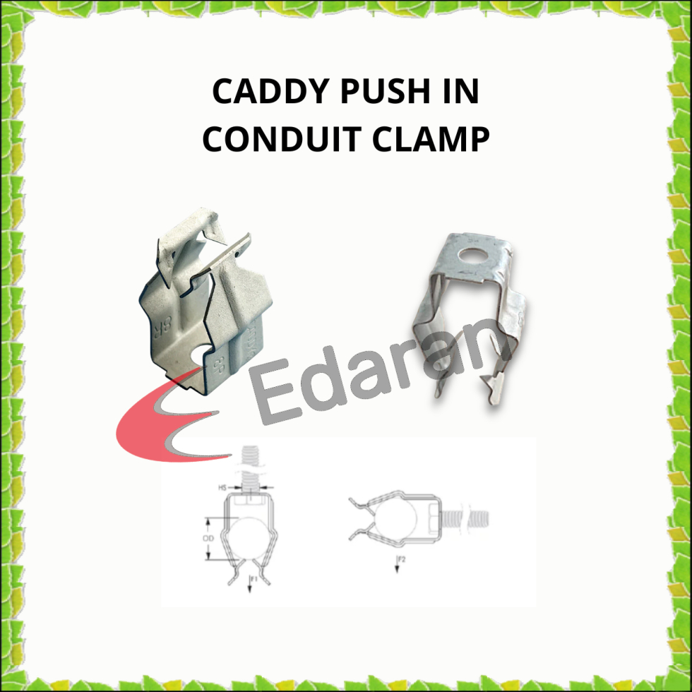 CADDY PUSH IN CONDUIT CLAMP | Shopee Malaysia