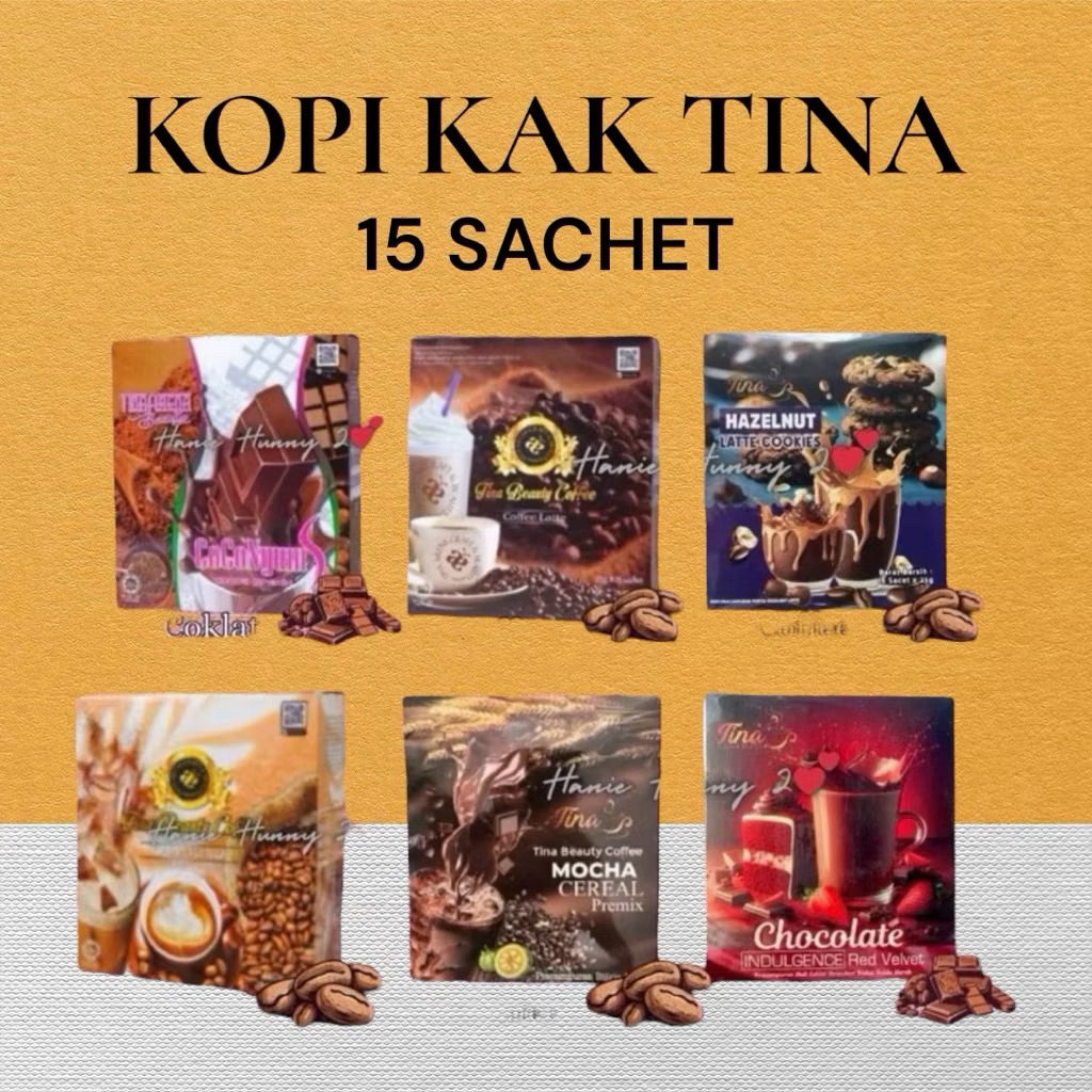 ORIGINAL HQ KOPI KAK TINA‼️NEW PRODUK HAZELNUT/ COFFEE | KOPI TINA ...