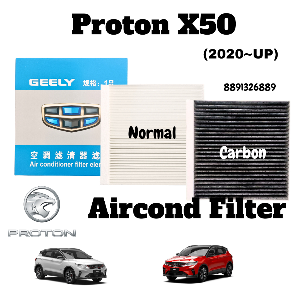 Cabin Filter Proton X50 1.5 TGDI Blower Filter Aircond Filter Geely ...