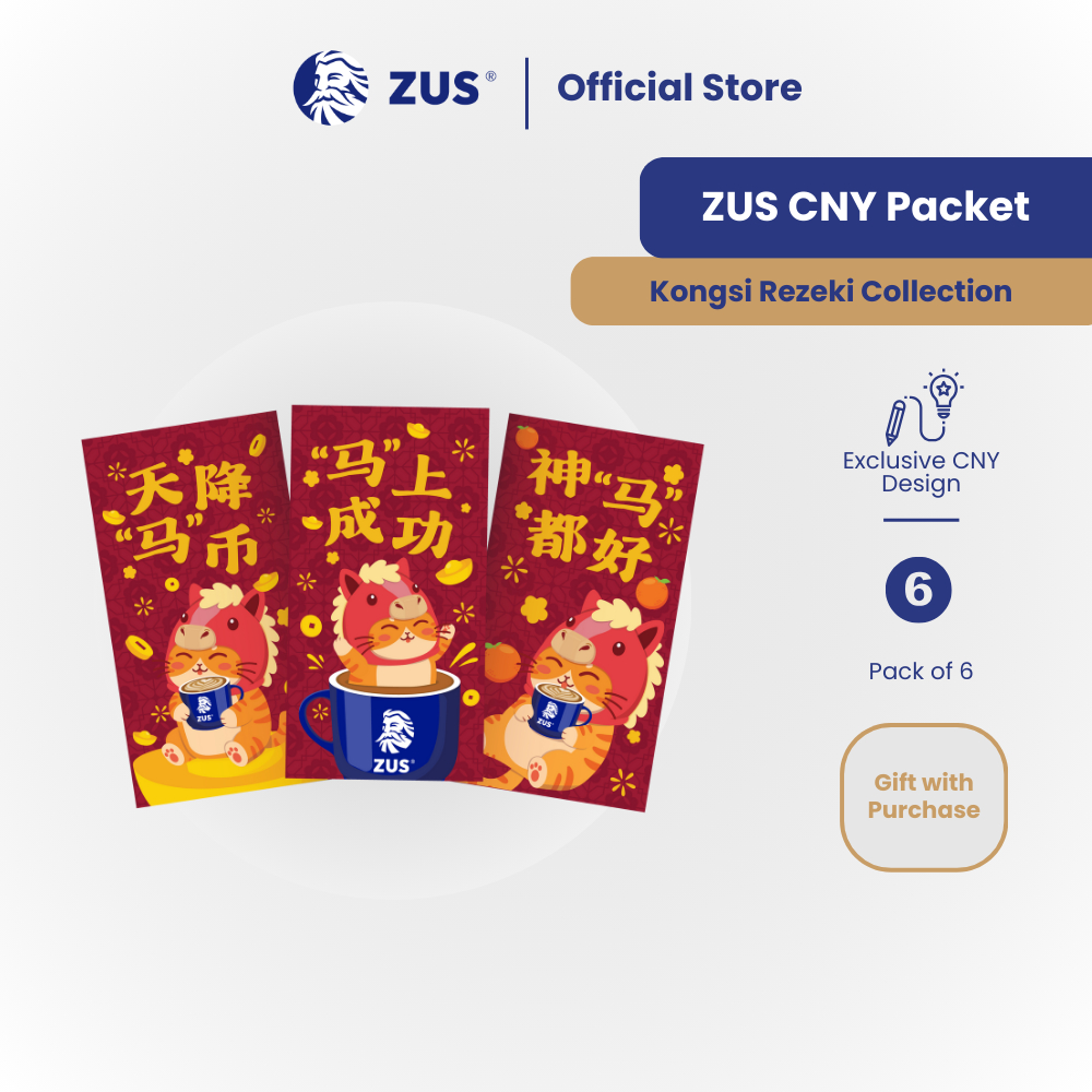 [GWP] [NOT FOR SALE] ZUS Kongsi Rezeki - CNY Packets | Shopee Malaysia