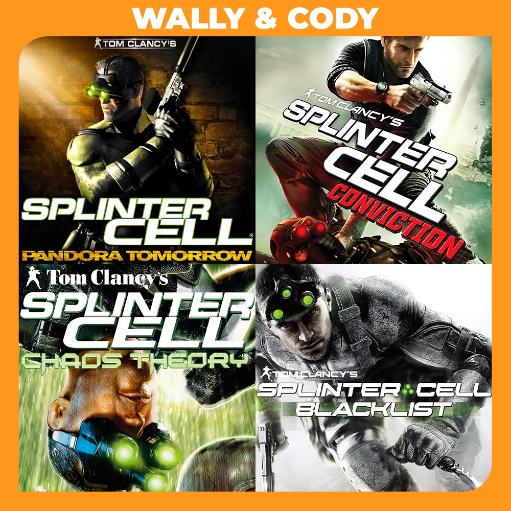[𝐎𝐍𝐋𝐈𝐍𝐄 𝐂𝐎-𝐎𝐏] TOM CLANCYS SPLINTER CELL GAME COLLECTION ( DLC + UPDATE ...