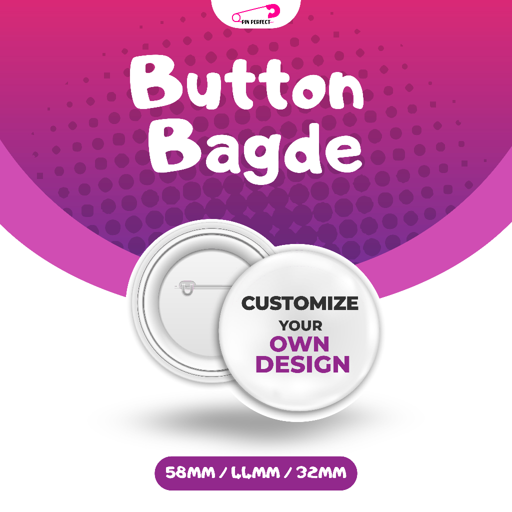 Buy button badge custom Online With Best Price, Jul 2026 | Shopee Malaysia