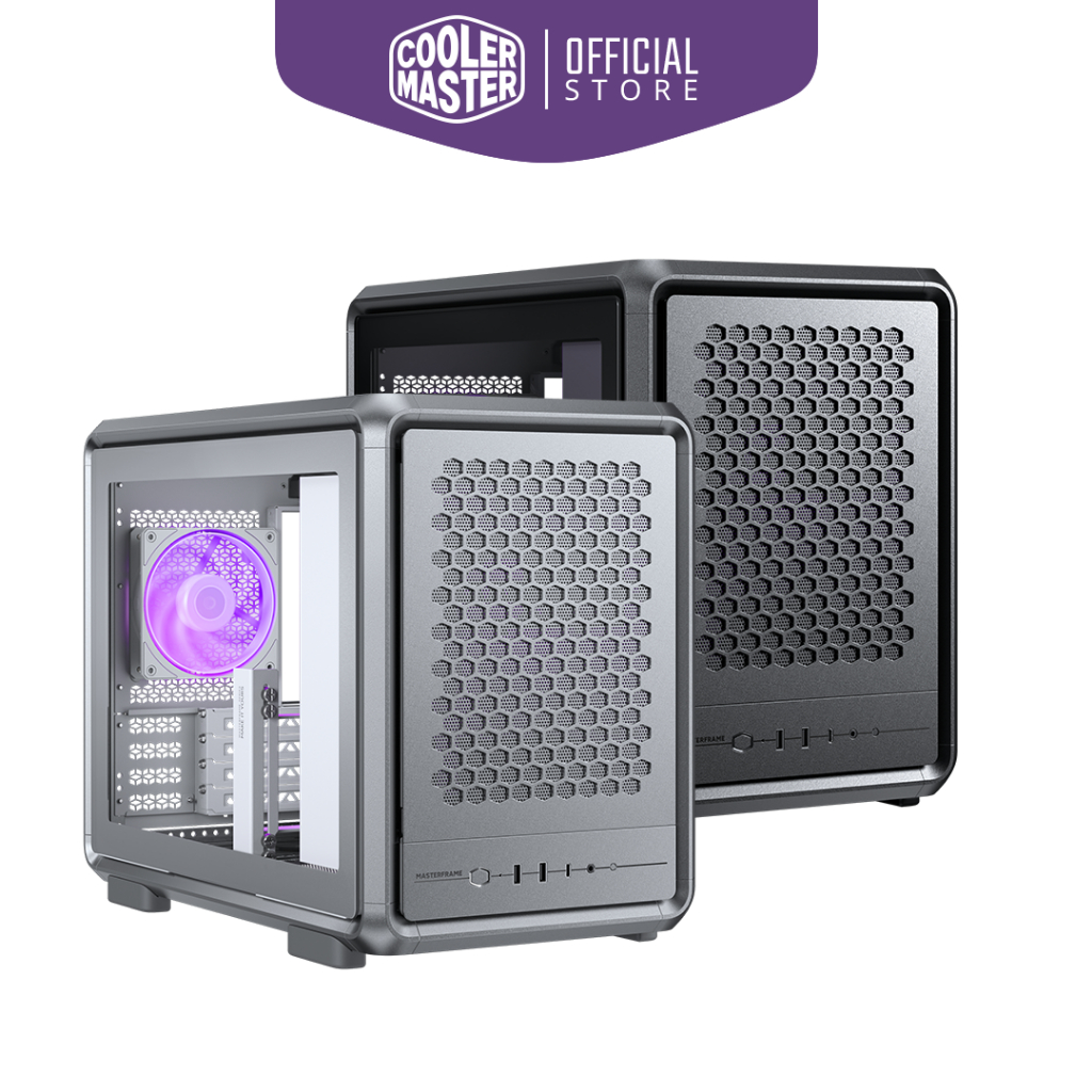Cooler Master MasterFrame 400 Mesh | BLACK / SILVER | Shopee Malaysia