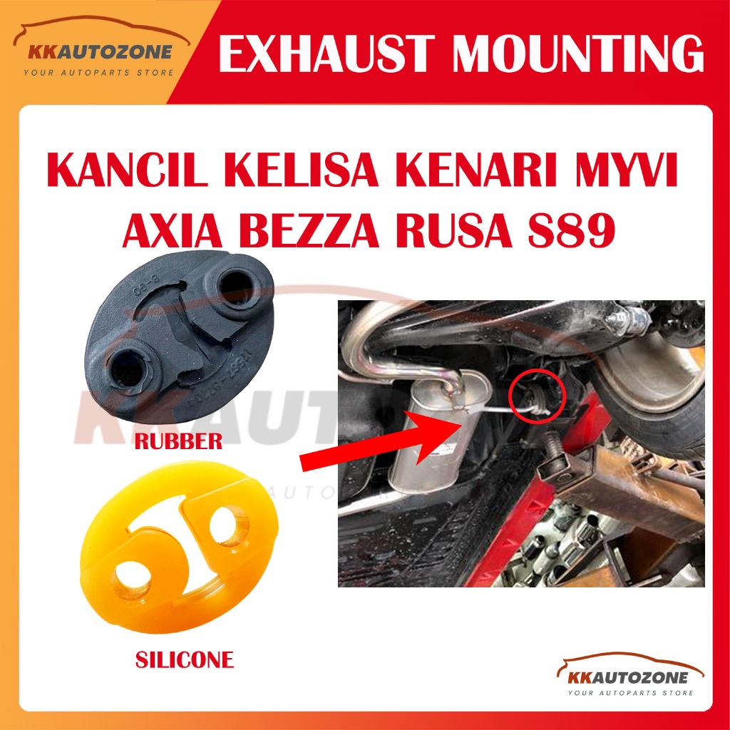 Kancil Kelisa Kenari Myvi Axia Bezza Rusa S89 Ekzos Mounting Getah ...