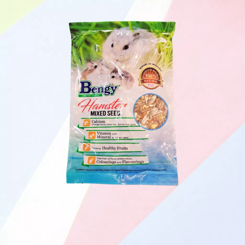 BENGY HAMSTER 🐹 MIXED SEED 350G | MAKANAN HAMSTER | Shopee Malaysia