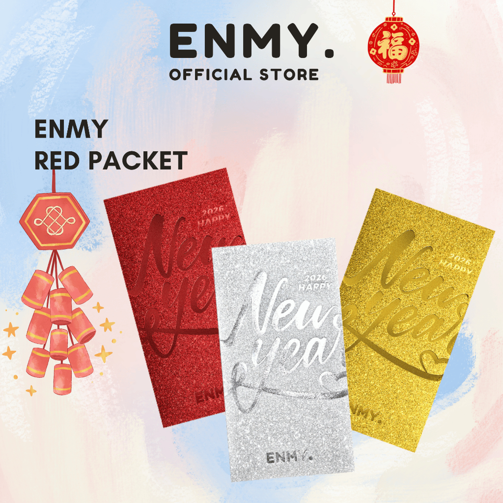 ENMY 2026 New Year Red Packet Shinny Angpao Set | Shopee Malaysia