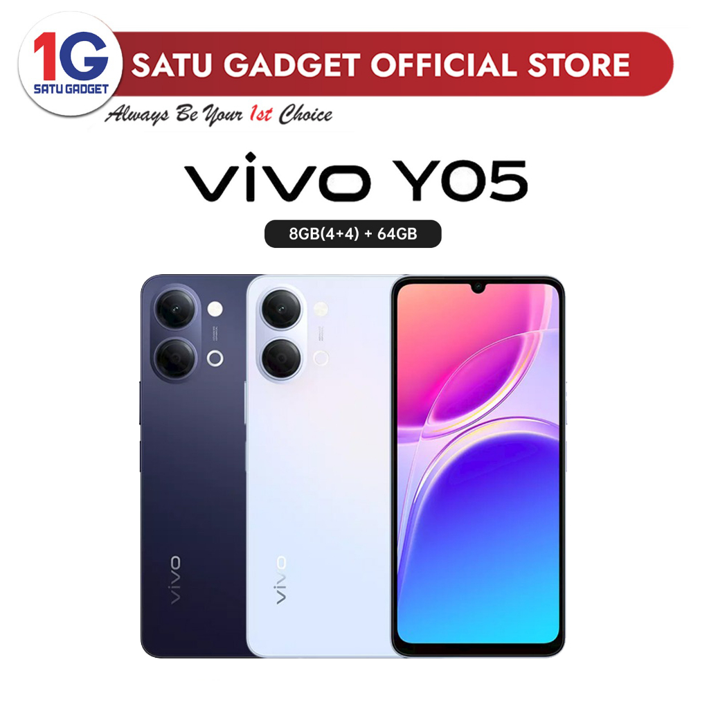 Vivo Y05 | 8GB(4+4) + 64GB – Original Malaysia Set | Shopee Malaysia