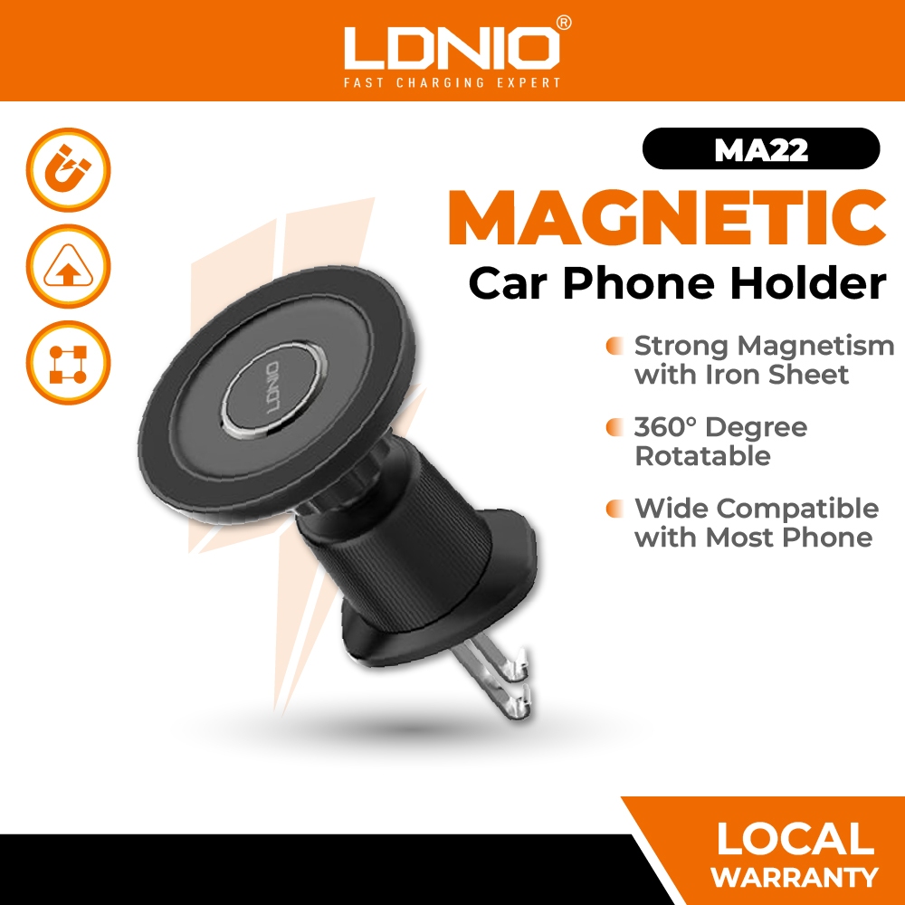 Ldnio MA22 magnetif car phone holder silicon anti-slip phone bracket ...