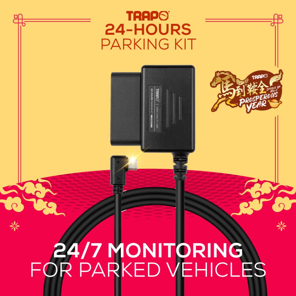 [FREE INSTALLATION] Trapo 24-Hour Parking Kit (OBD Hardwire Kit ...
