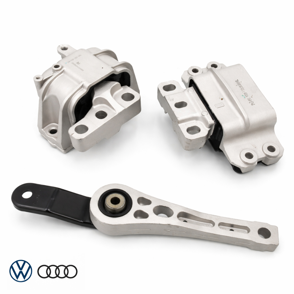 ENGINE MOUNTING SET OF 3 PIECES - DQ200 - VW BEETLE GOLF JETTA SCIROCCO ...
