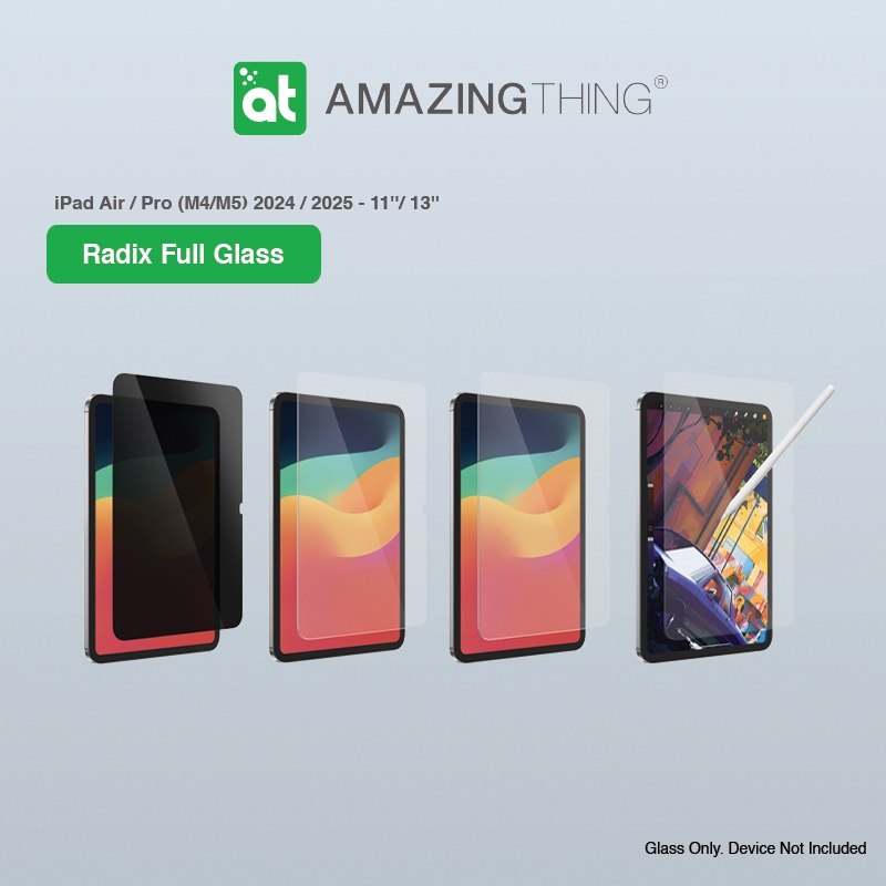 AMAZINGTHING Radix Full Glass 0.3mm Ultra Clear/Matte Tempered Glass ...