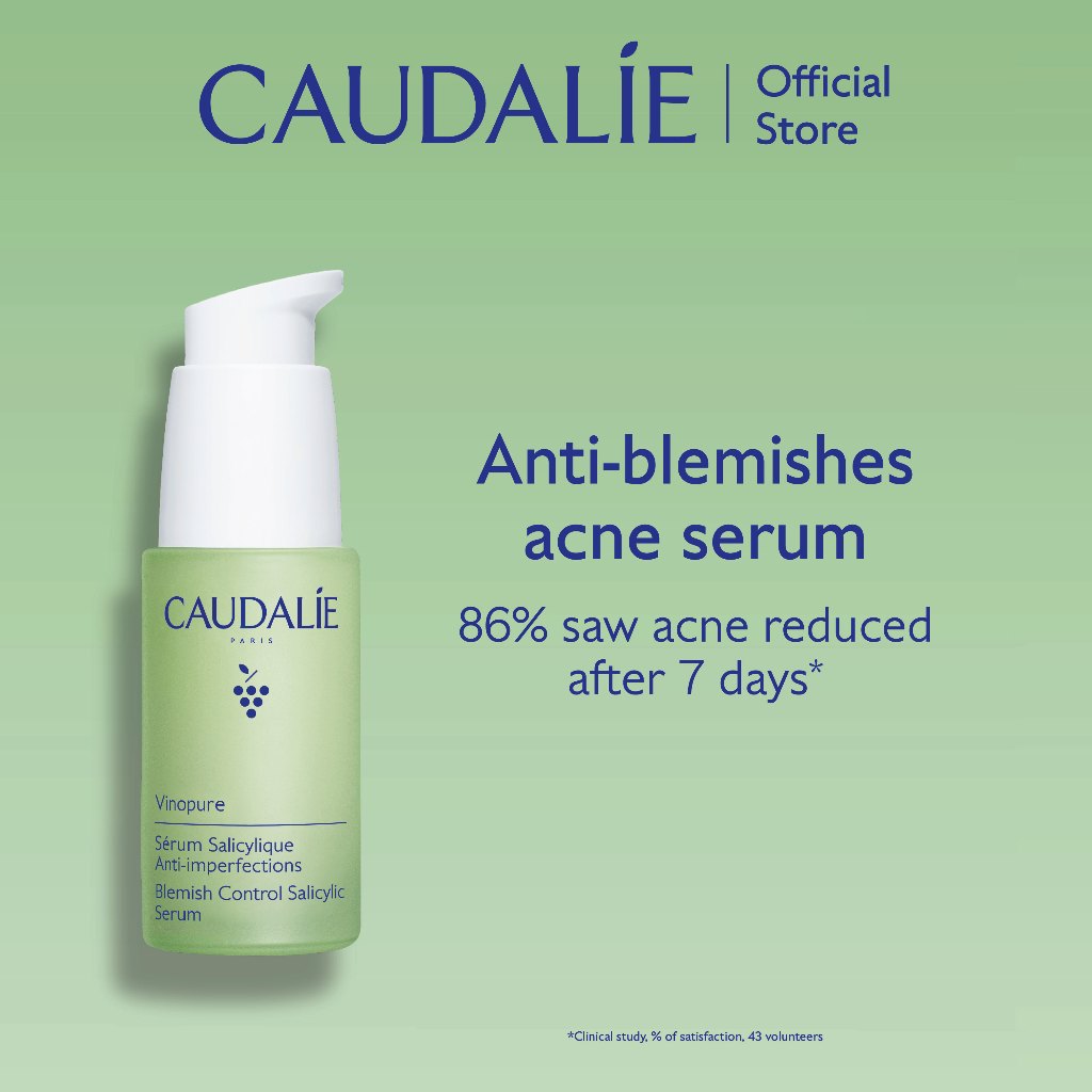 Caudalie Vinopure Blemish Control Salicylic Acid Serum | Reduces ...