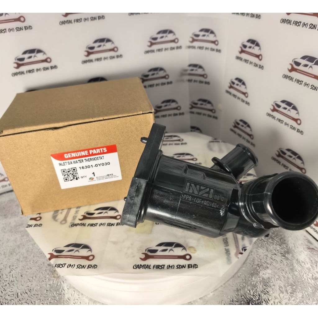 PERODUA Radiator Coolant Thermostat 16031-BZ021 Perodua Bezza 1.3 ALZA ...