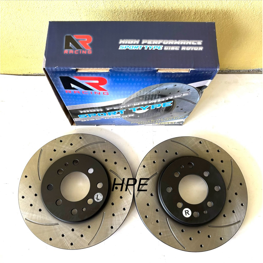 Disc evo 123 vr4 front(depan) pcd 100x4 & 114.3x4 high perfomance ...