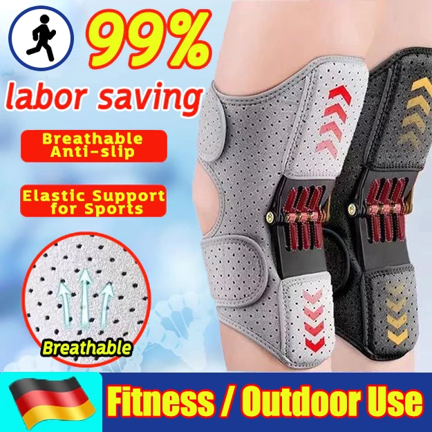【2PCS】Knee Support Sleeves Breathable Elastic Knee Pads for Outdoor ...