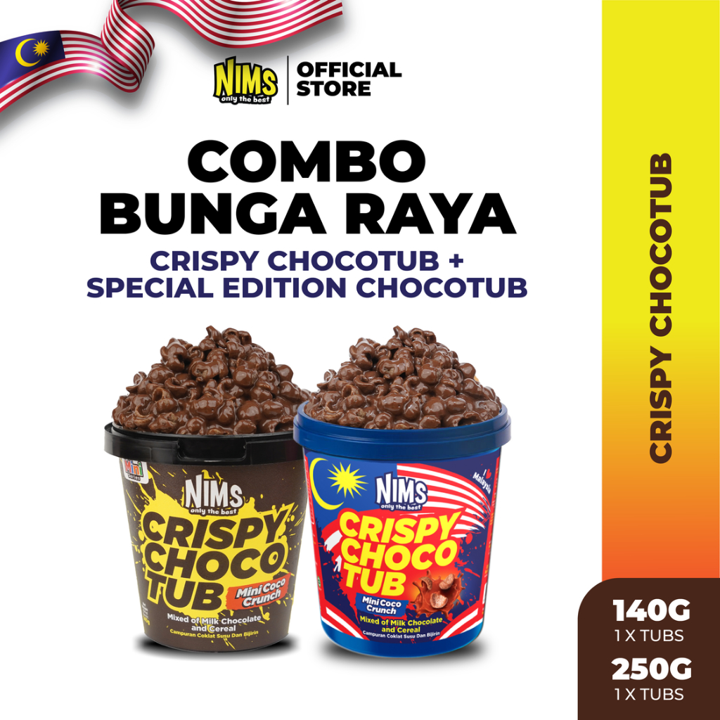 [SPECIAL MALAYSIA EDITION] COMBO BUNGA RAYA - MINI CRISPY CHOCOTUB ...
