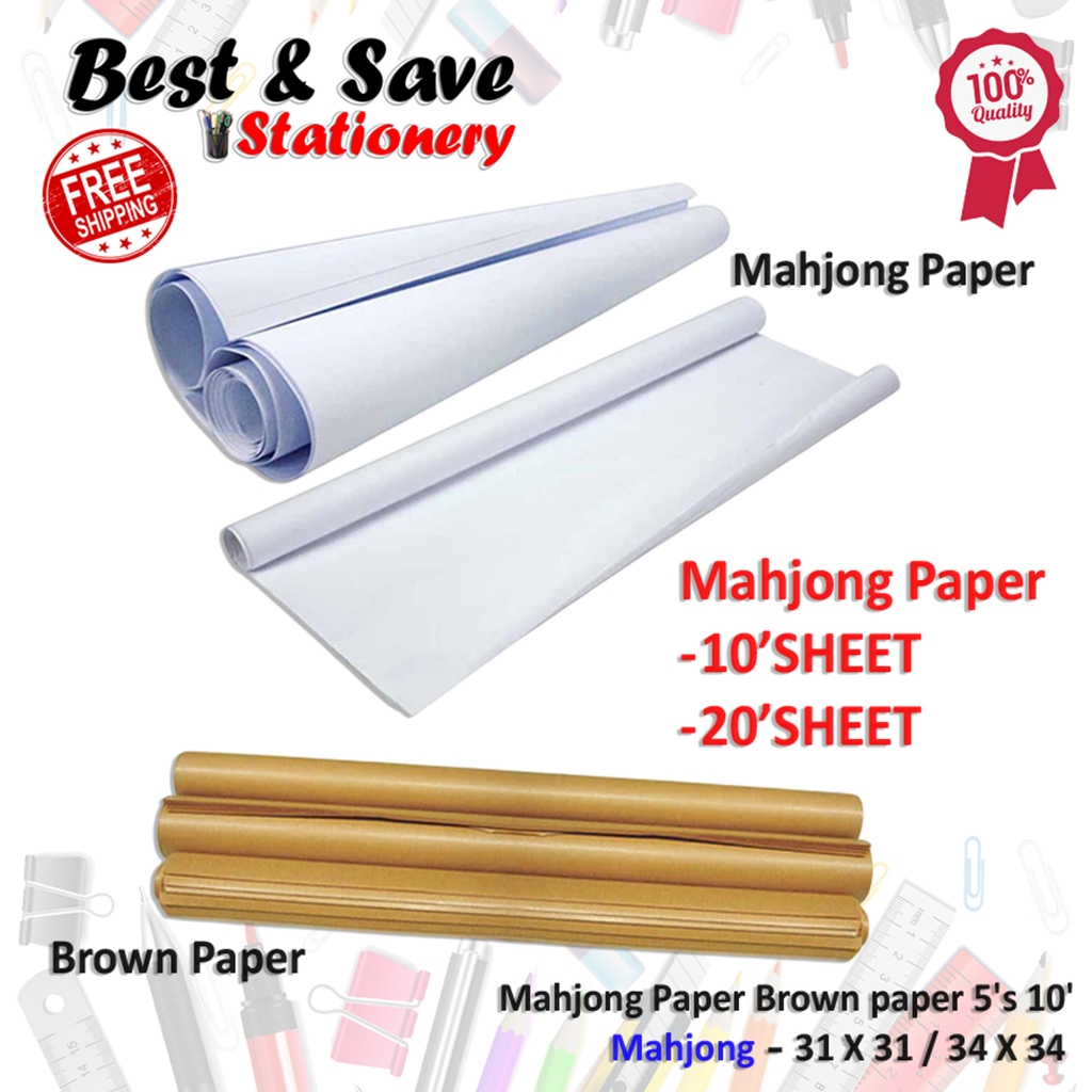 Buy mahjong paper Online With Best Price, Jun 2026 | Shopee Malaysia