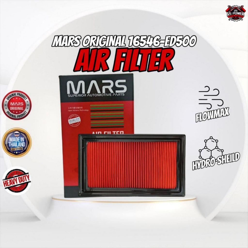 MARS AIR FILTER - NISSAN ALMERA N17 / LIVINA L10 / LATIO C11 / SYLPHY ...