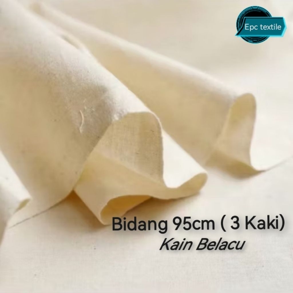 Ready Stock 🇲🇾 Kain Belacu Cotton 95cm x 100cm for Art Project | Shopee ...