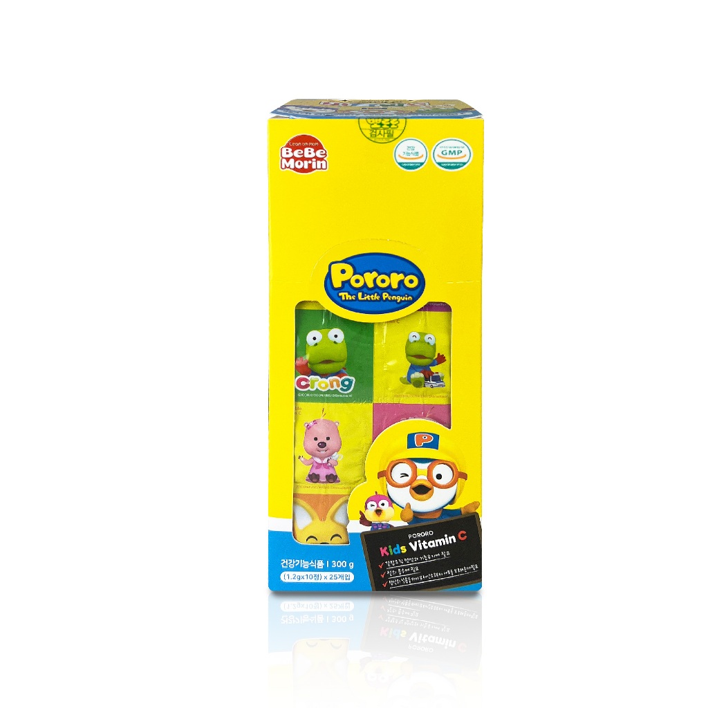 Pororo Kids Vitamin C Chewable – Peach Flavor | Korea | Immunity ...