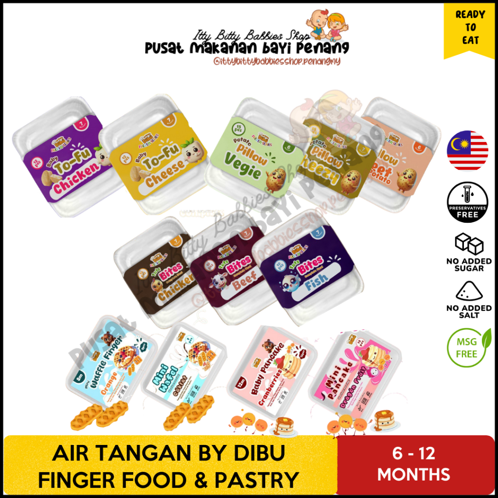 AIR TANGAN BY DIBU[FROZEN] - Baby Finger Food & Pastry [PENANG ONLY ...