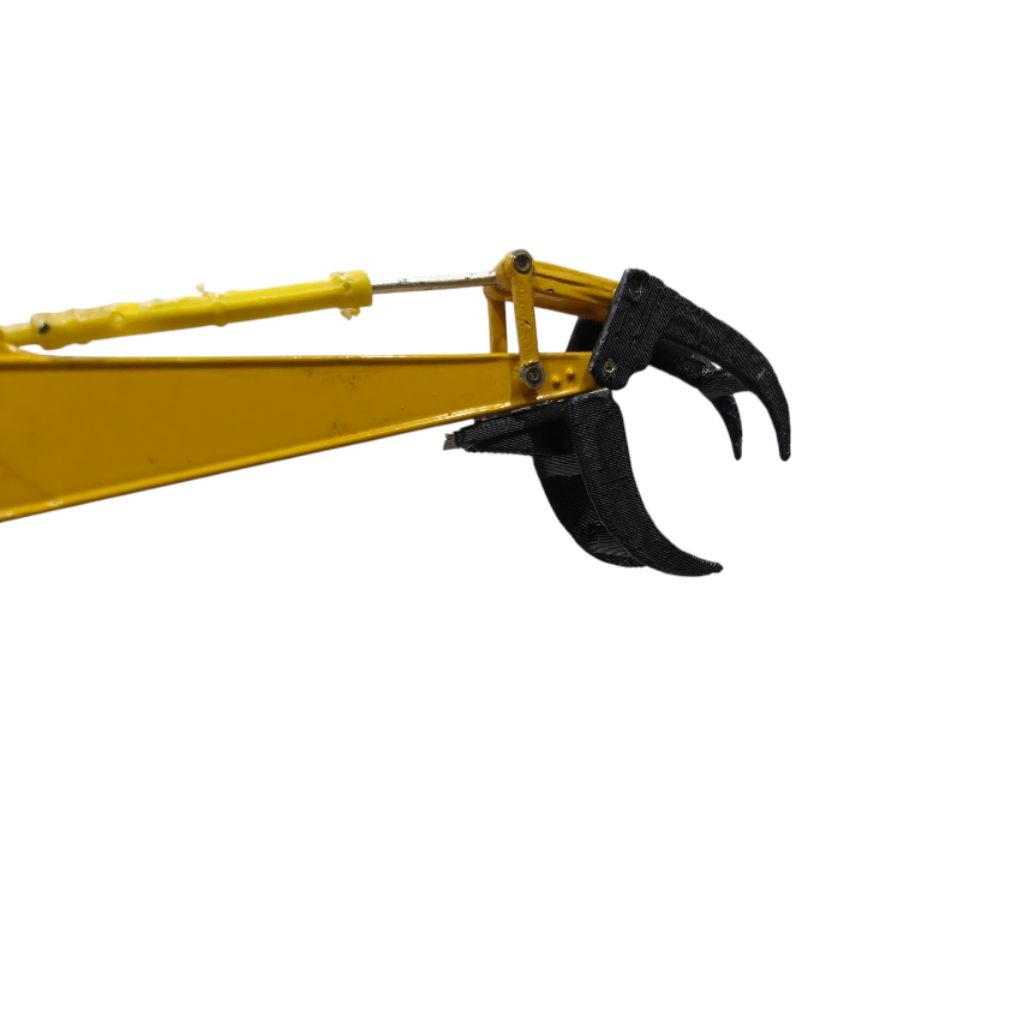 1/50 scale excavator diecast kiap kayu balak attachment mini model ...
