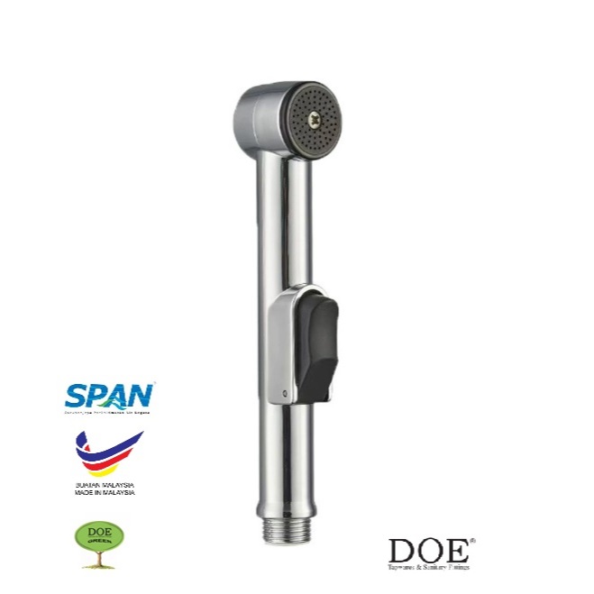 DOE BIDET76(N)- ABS Hand Bidet With ABS Stand & 1200mm EPDM Stainless ...